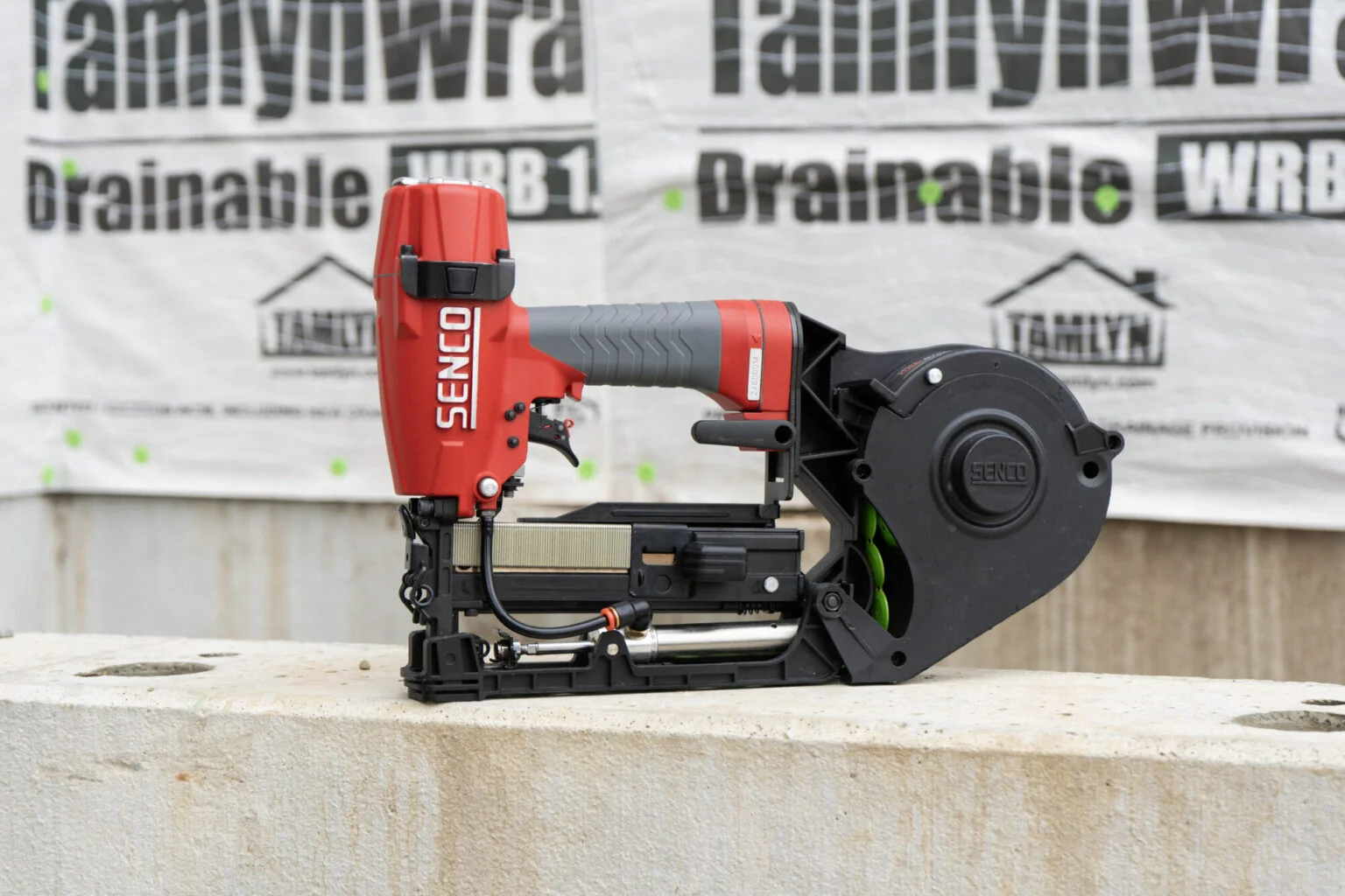 Why Use a Cap Stapler for House Wrap? - SENCO